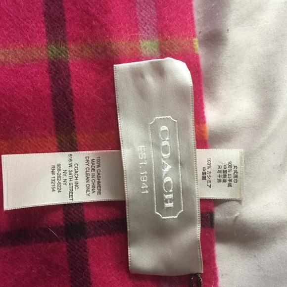 Coach | Accessories | Coach Scarf | Poshmark